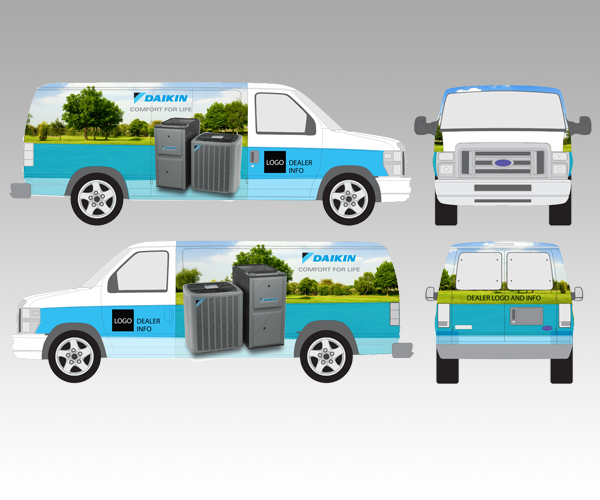 Daikin AC-Furn-van-wrap-kit-1 | DaikinComfort