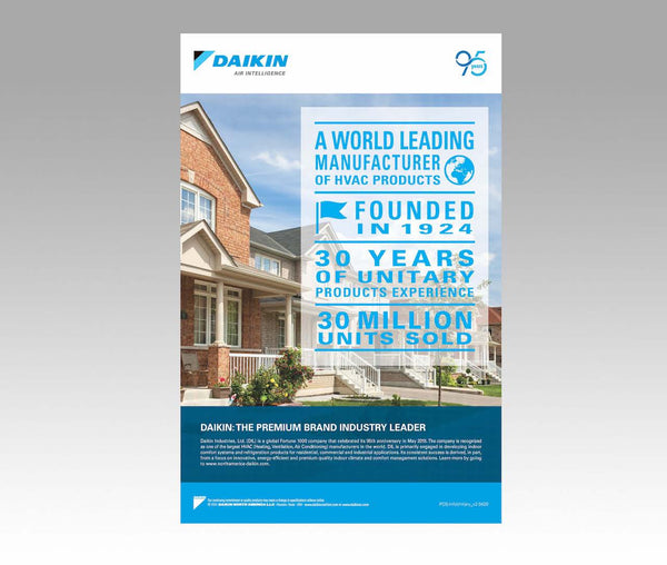 Daikin Informational Poster - Unitary V2 | DaikinComfort